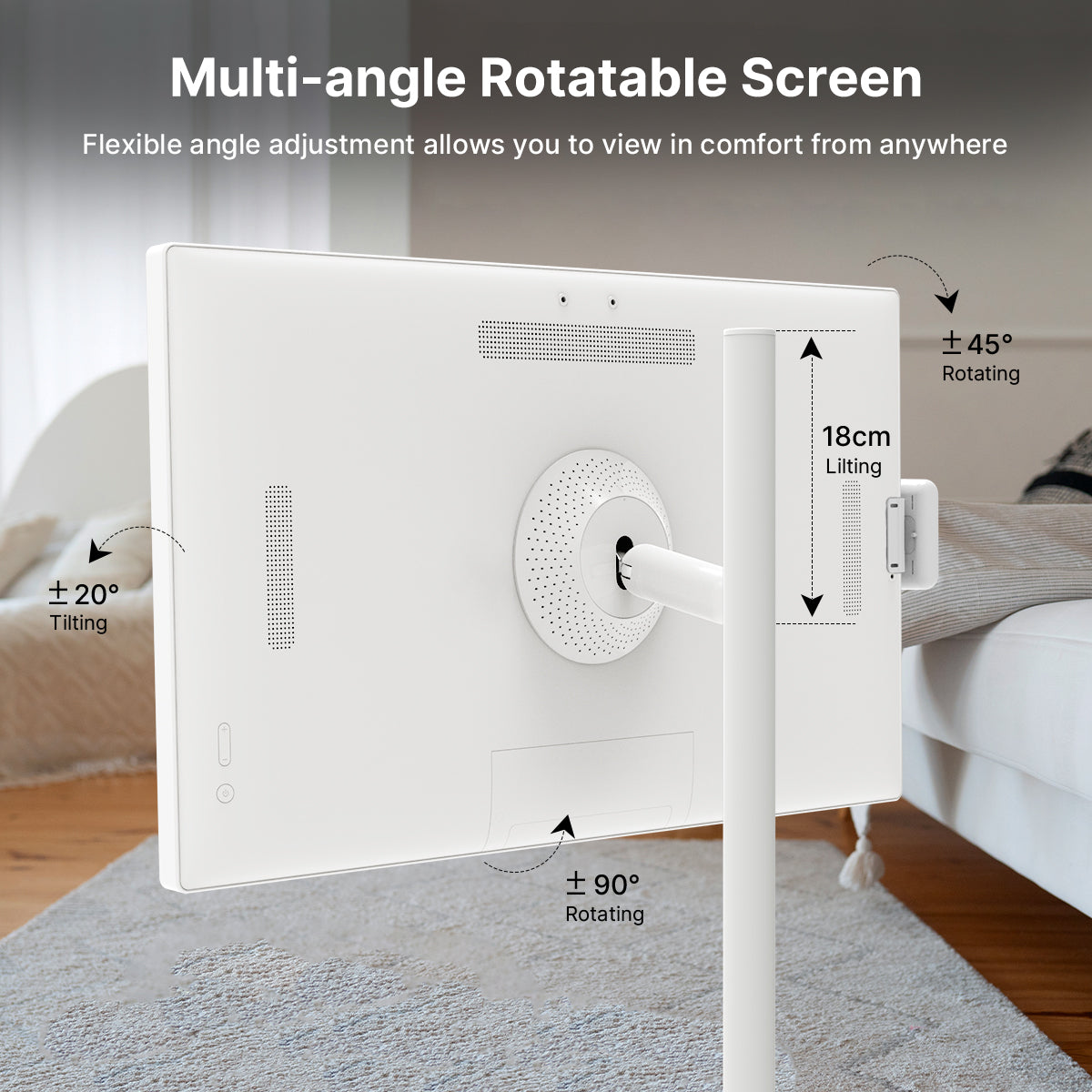 32 inch Portable Touch Smart TV – Apolosign