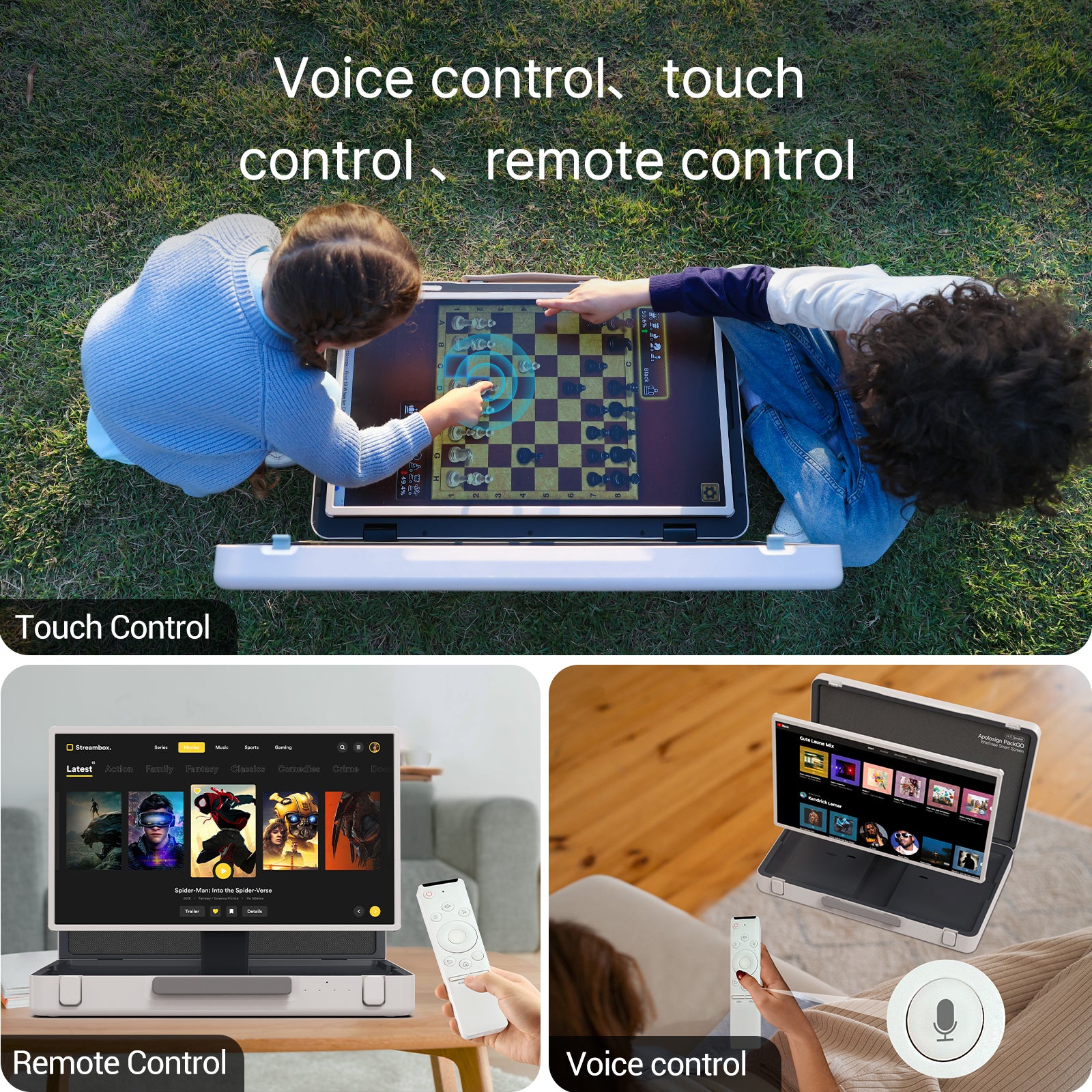 27 inch Briefcase Design Touch TV: The Portable Entertainment System ...