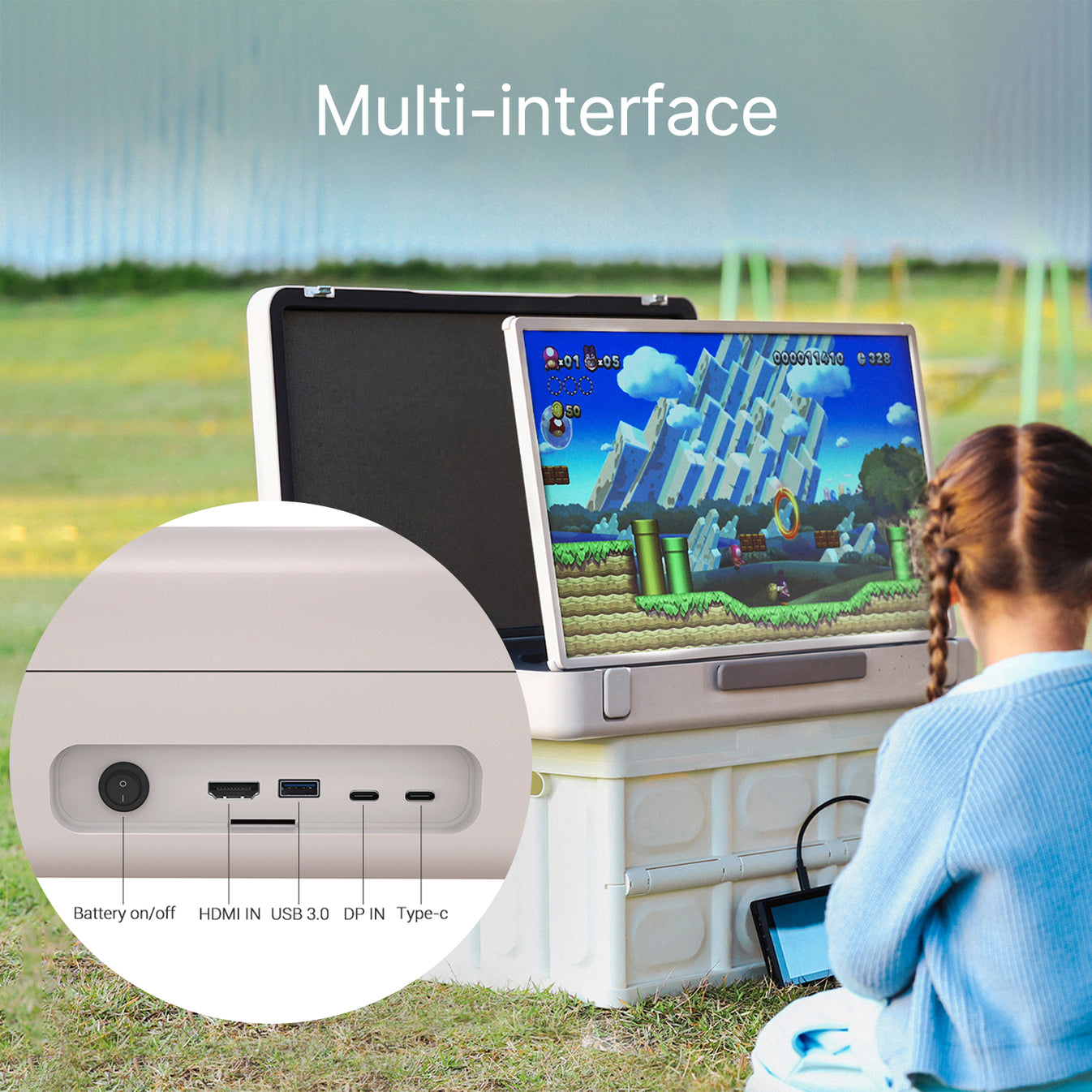 27 inch Briefcase Design Touch TV: The Portable Entertainment System ...